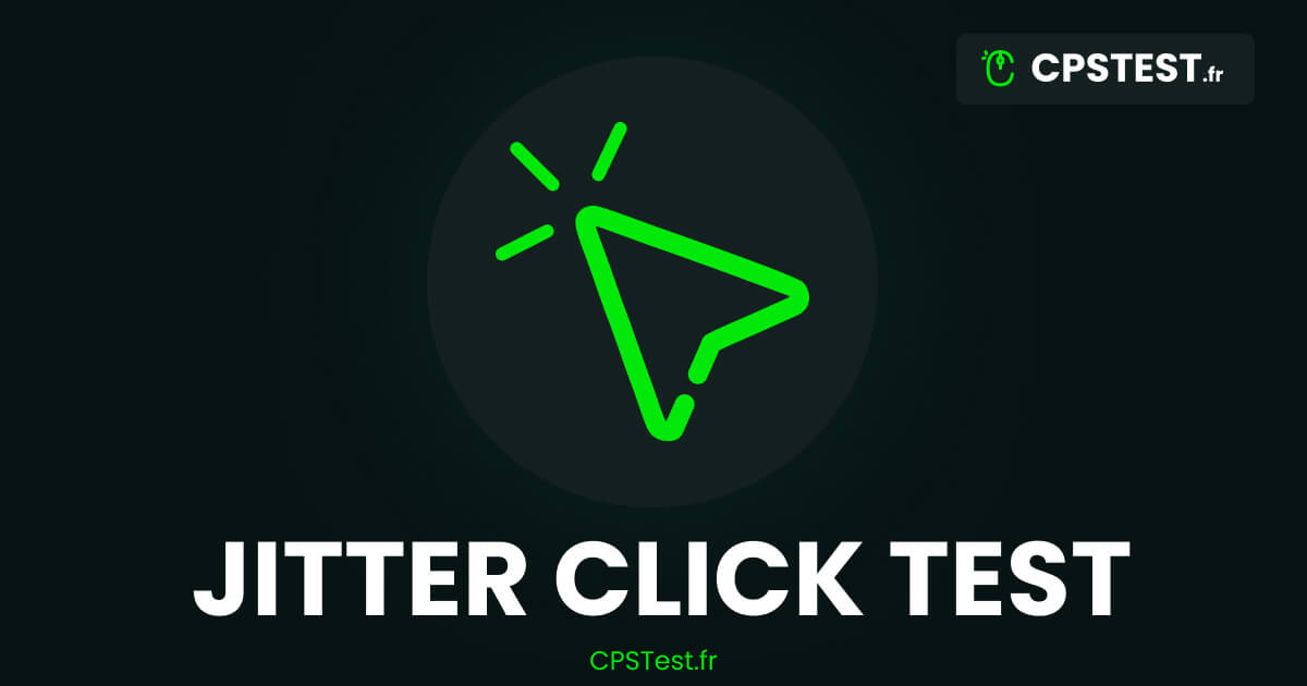 Jitter Click Test - Track Your CPS Score Live